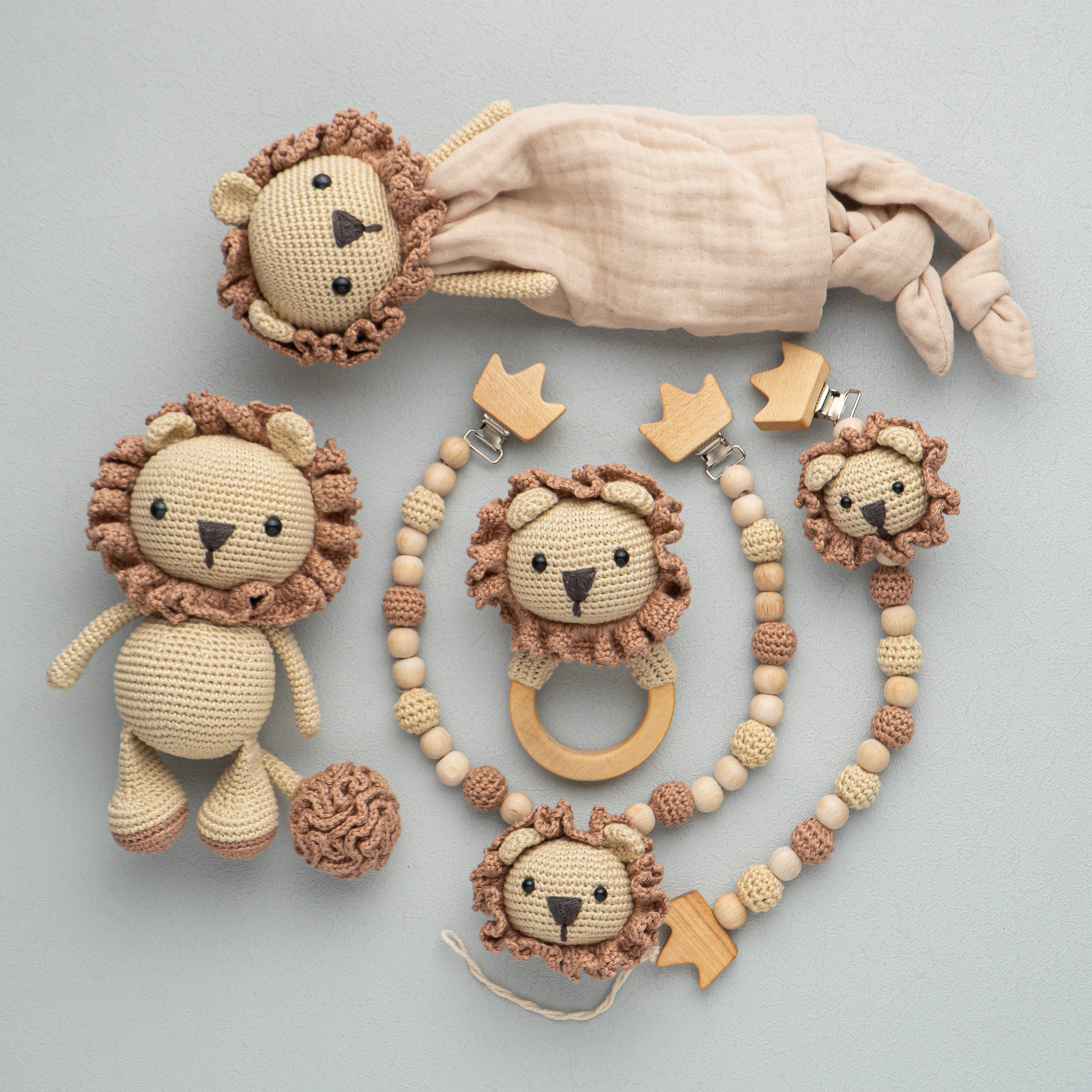 Löwe "Leo" 5er Set – ZAYAZ
